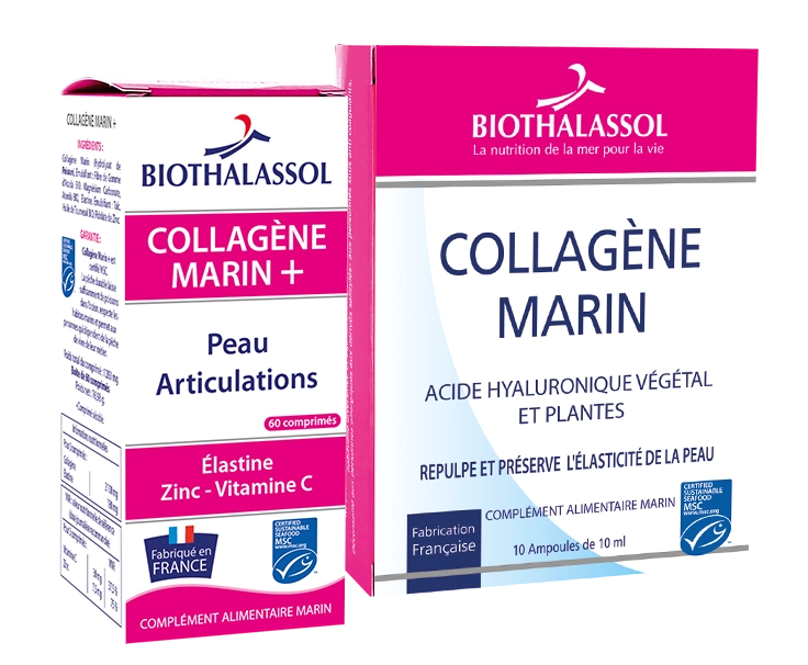 COLLAGÈNE MARIN AH et COLLAGÈNE MARIN + - Laboratoire de biologie marine